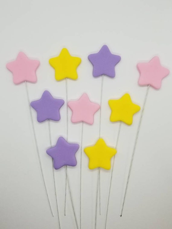 Fondant Star Cake Topper | Etsy