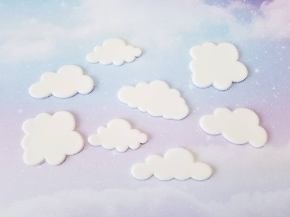Assorted Pack of Loose Fondant Clouds - Etsy