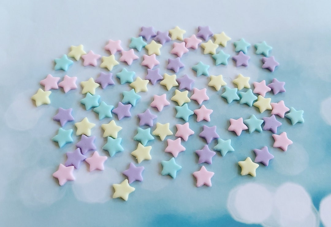 A Set of Mini Rainbow Stars, 50 Pcs - Etsy