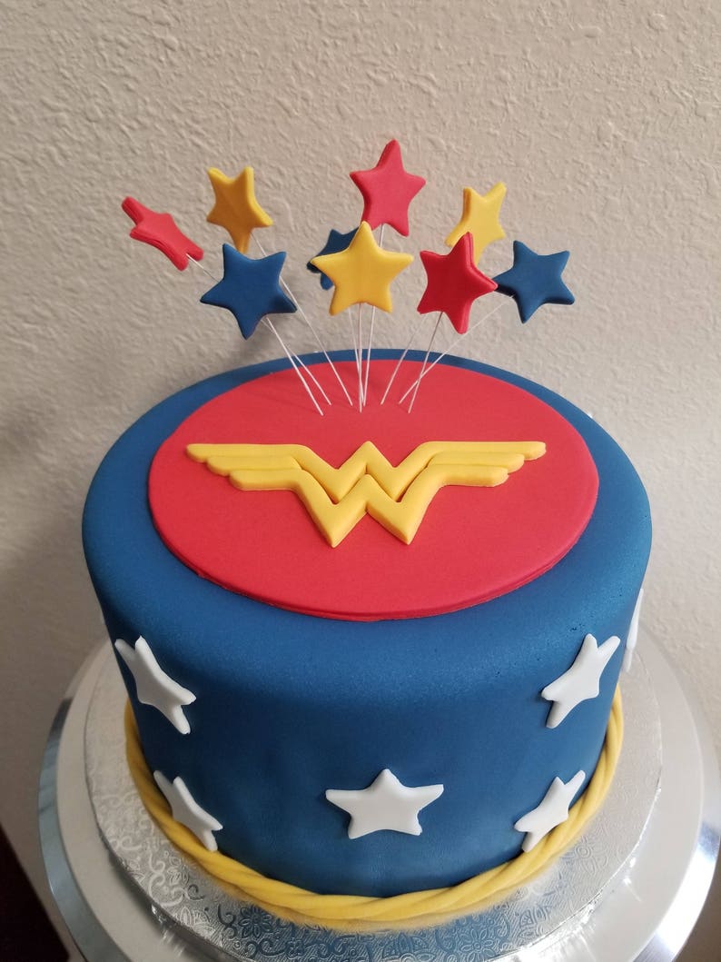 Fondant Star Cake Topper - Etsy