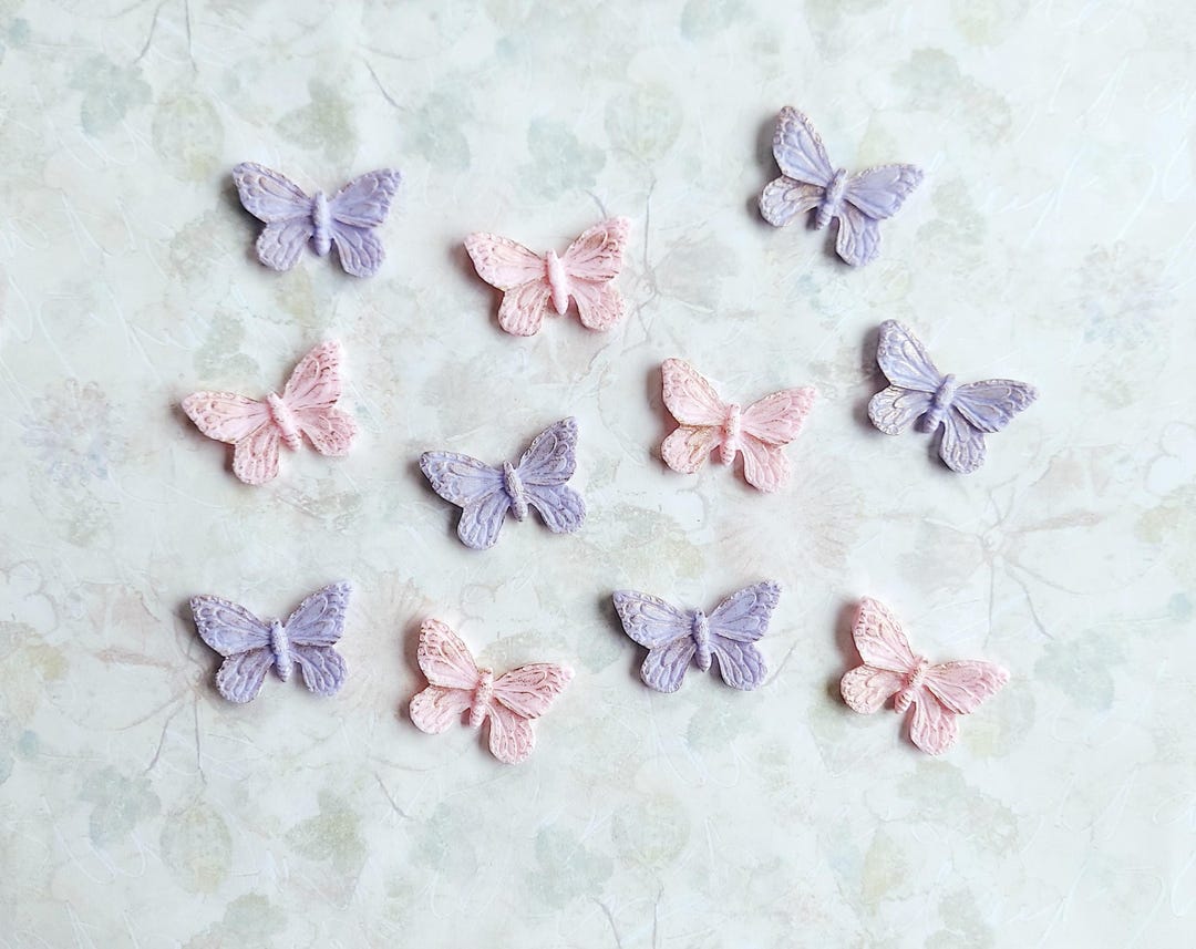 Fondant 2D Rustic Butterflies (12 Pieces) - Etsy