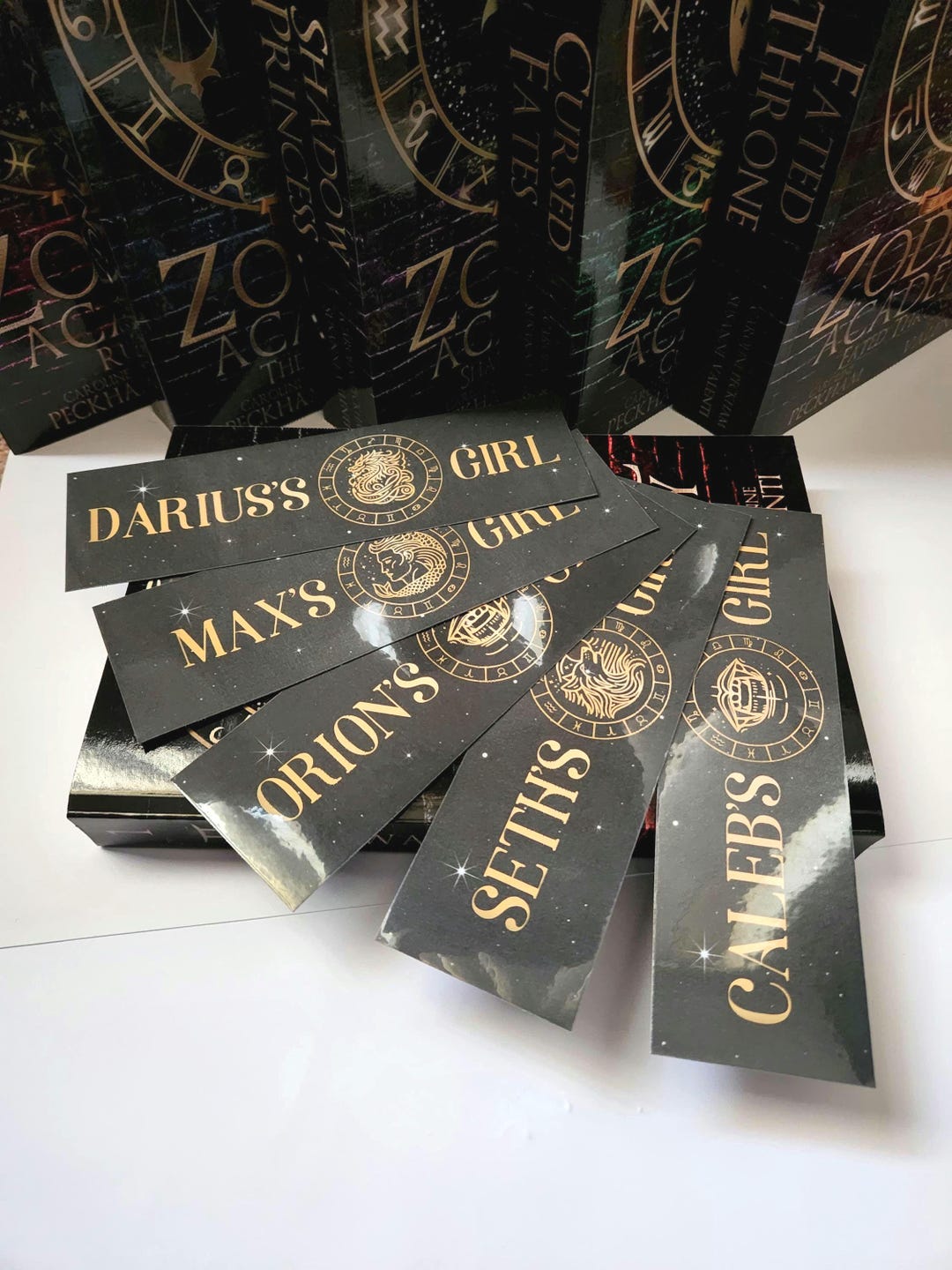Zodiac Academy | Orion Darius Caleb Seth Max | Ruthless Boys Bookmark ...