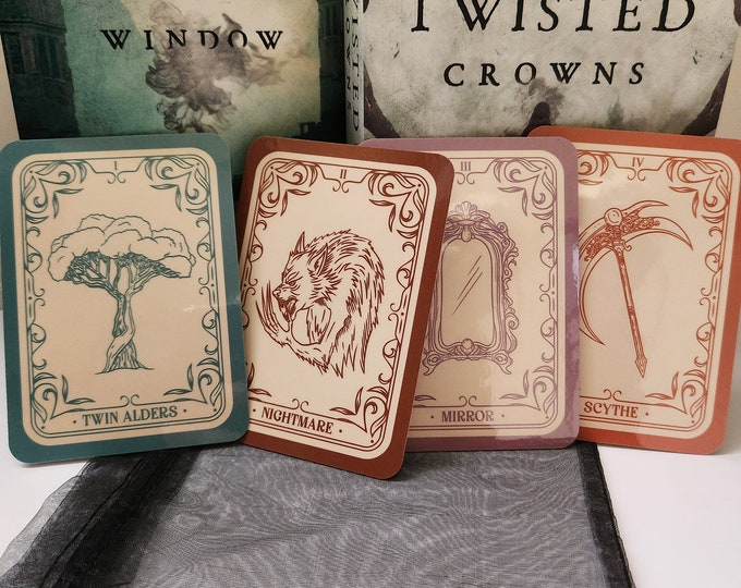 12 Providence Cards One Dark Window the Shepherd King Duology Tarot ...