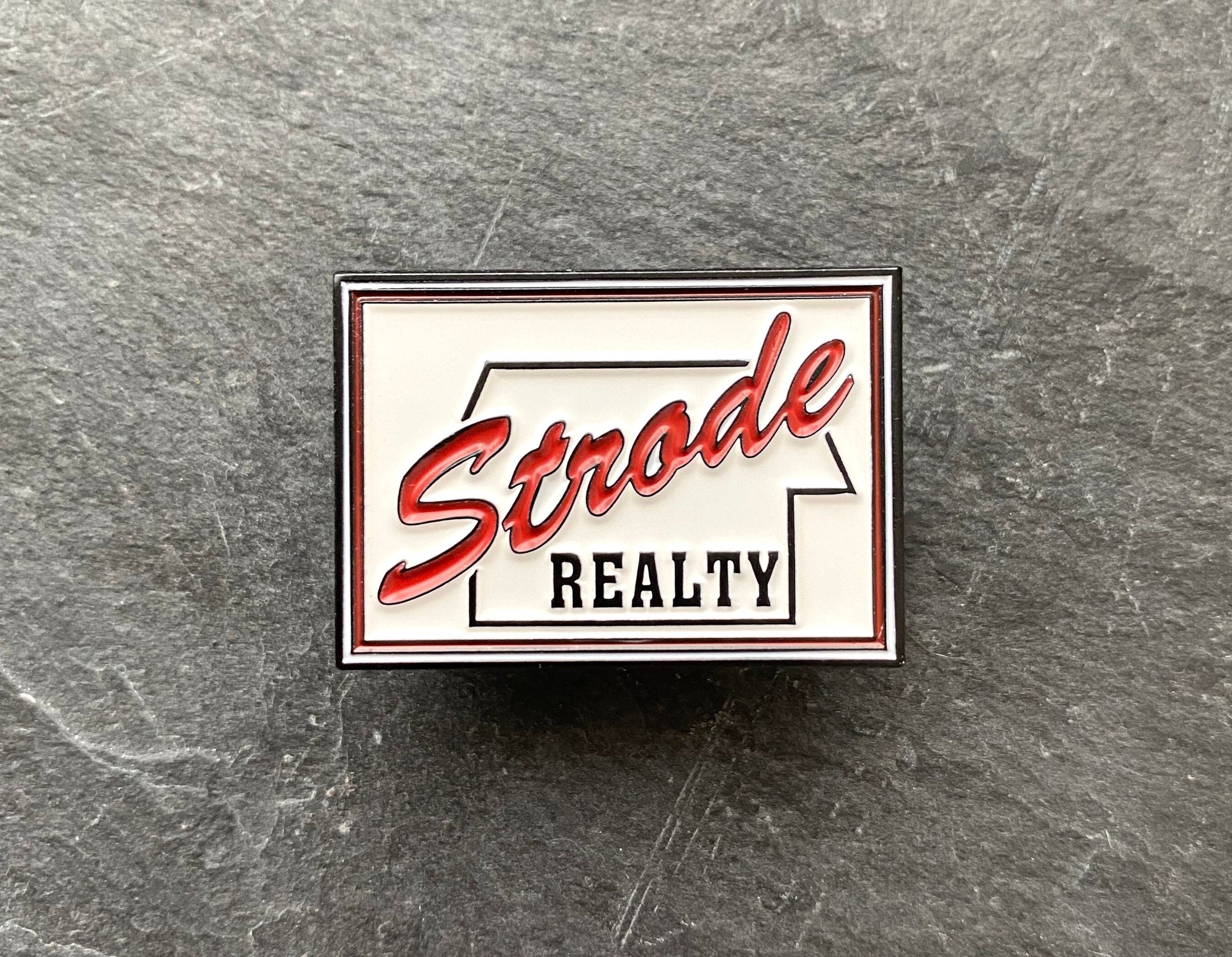 Strode Realty Soft Enamel Pin Badge - Etsy