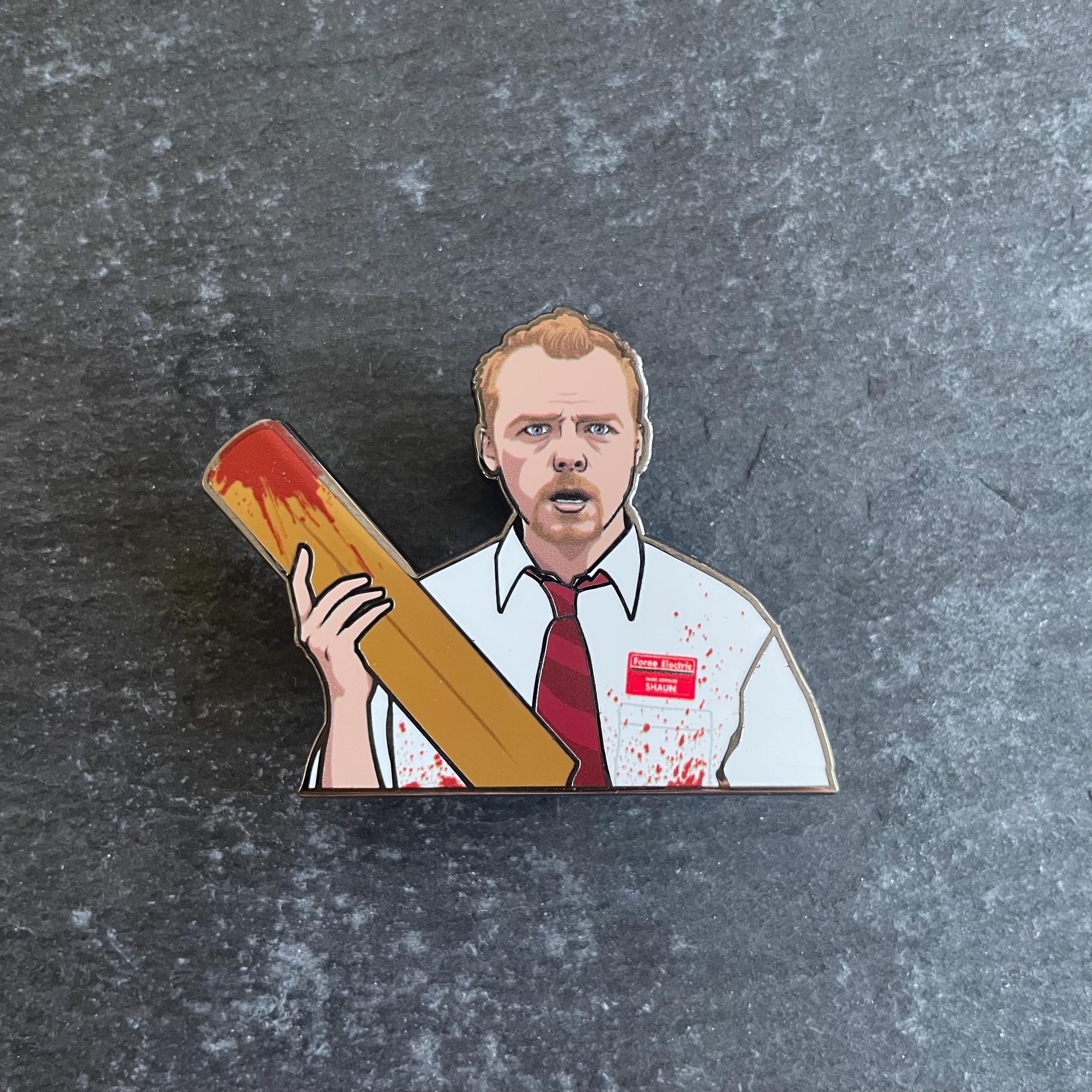 Shaun & Ed Hard Enamel Pin Badges - Shaun Restock Coming Soon - Etsy