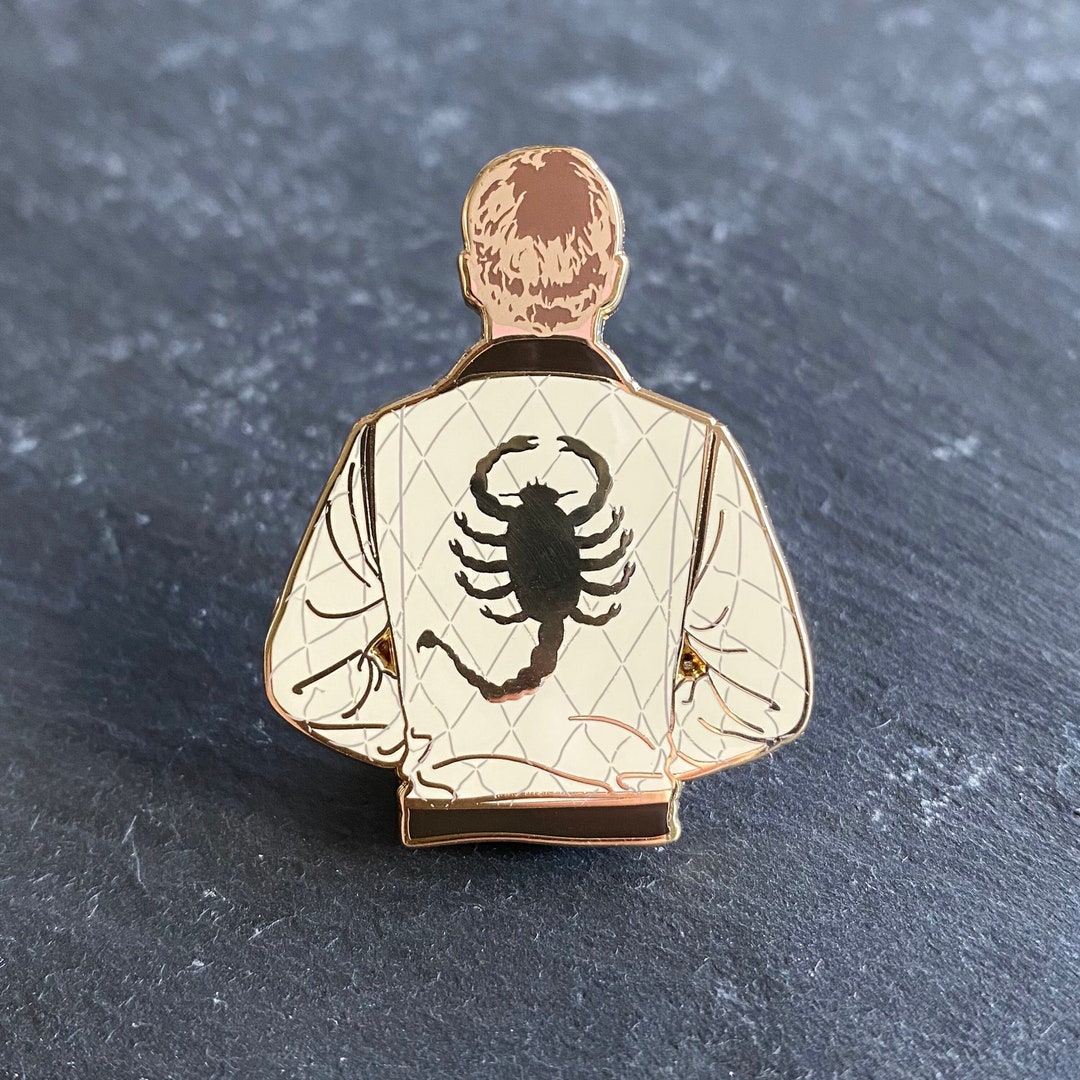 The Scorpion Hard Enamel Pin Badge - Etsy