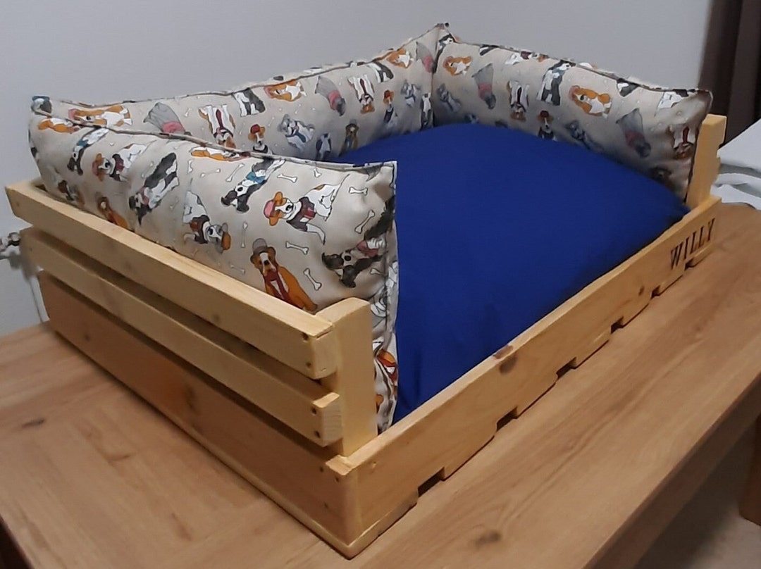 Personalized Dog Bed for Large Dogs, Comfy Beds, Custom Furnitures for ...