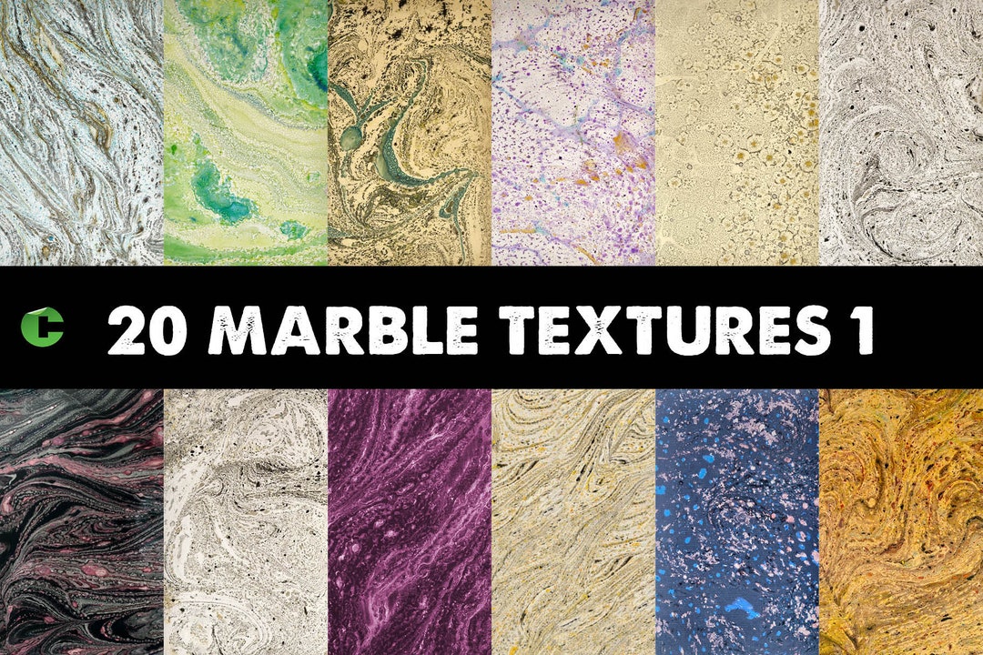 20 Marble Textures 1 - Etsy