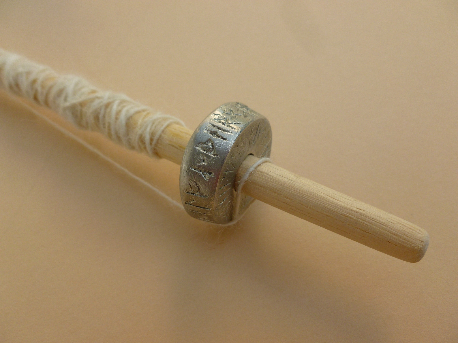 Viking Runic Inscribed Circular Drop Spindle Whorl Lead/pewter | Etsy