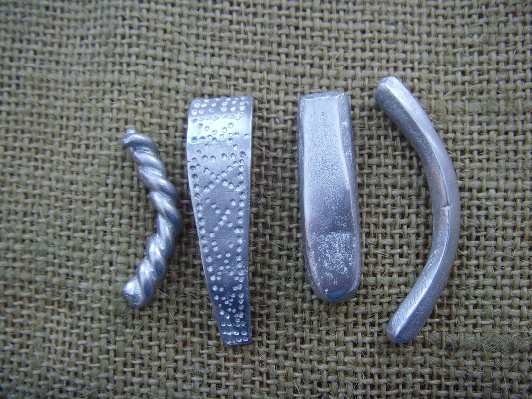 Viking Hack Silver Replicas in Lead Free Pewter With Leather Pouch ...