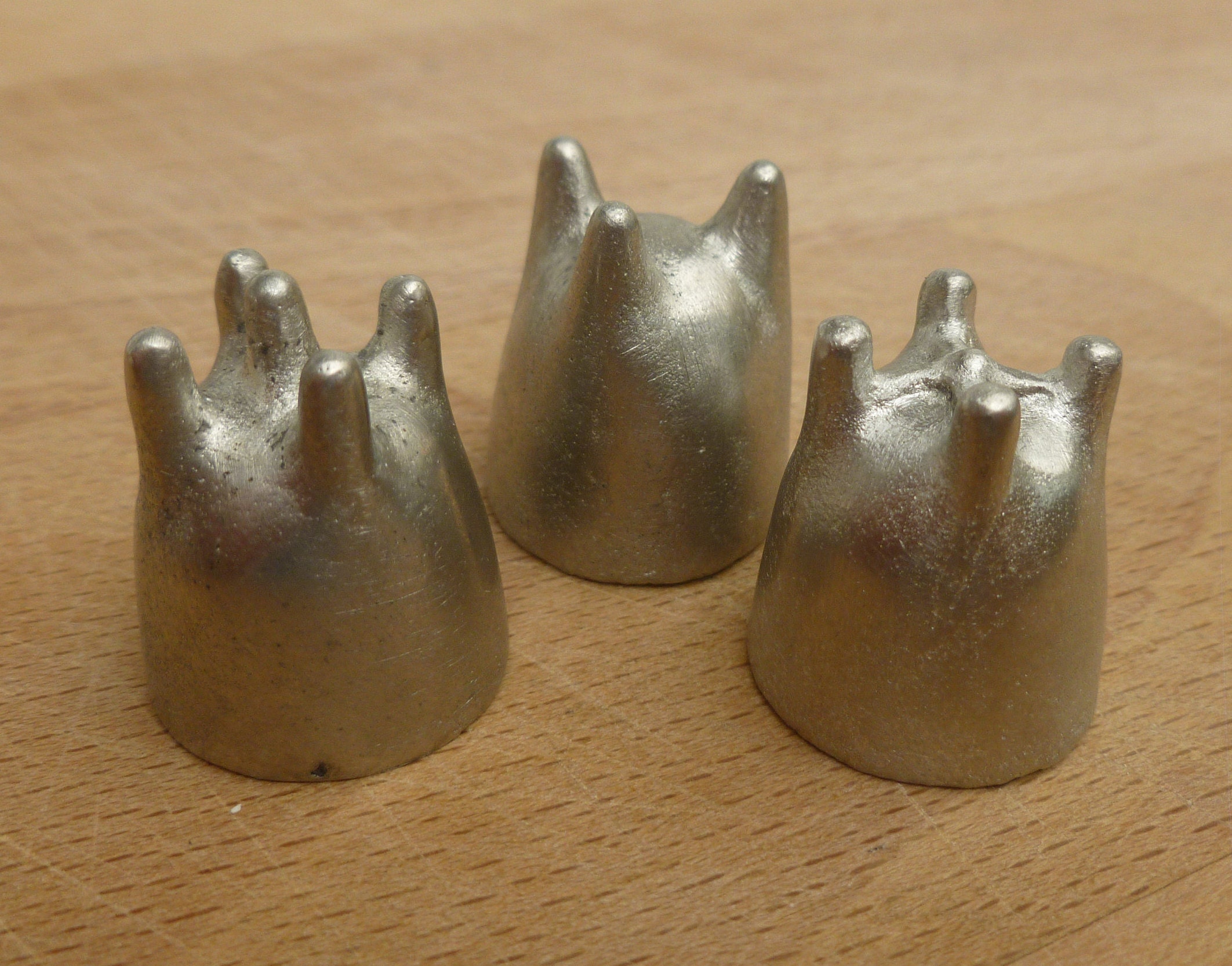 Viking Gaming Pieces Hnefatafl set of 3 Lead/pewter - Etsy