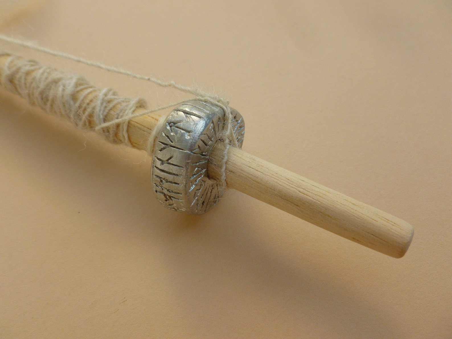 Viking Runic Inscribed Drop Spindle Whorl Lead/pewter Kit - Etsy