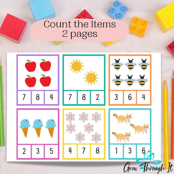 Preschool Worksheets - Etsy