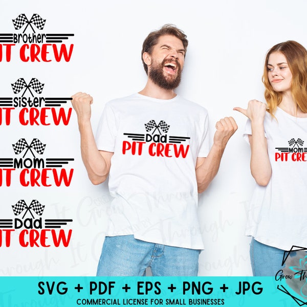 Pit Crew Svg for Shirt - Etsy