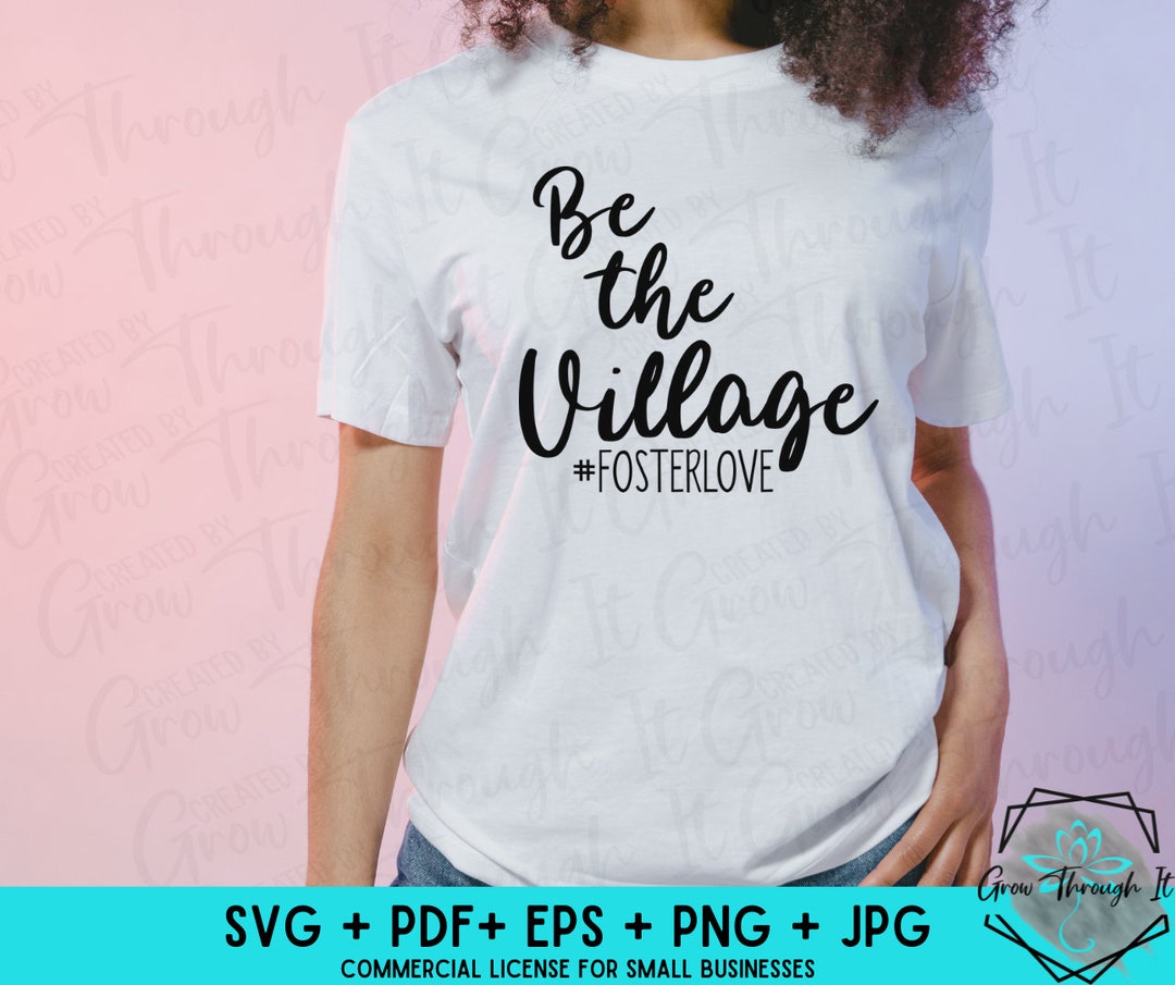 Adoption SVG - Be the Village - Foster to Adopt - Social Worker SVG ...