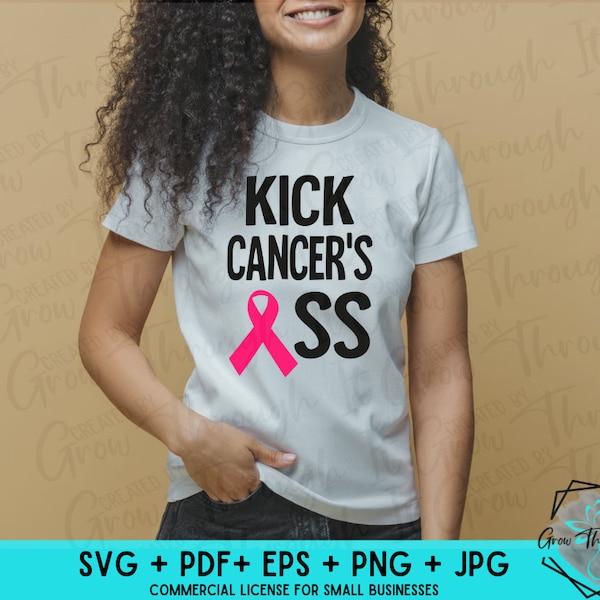 Kick Cancers Ass - Etsy