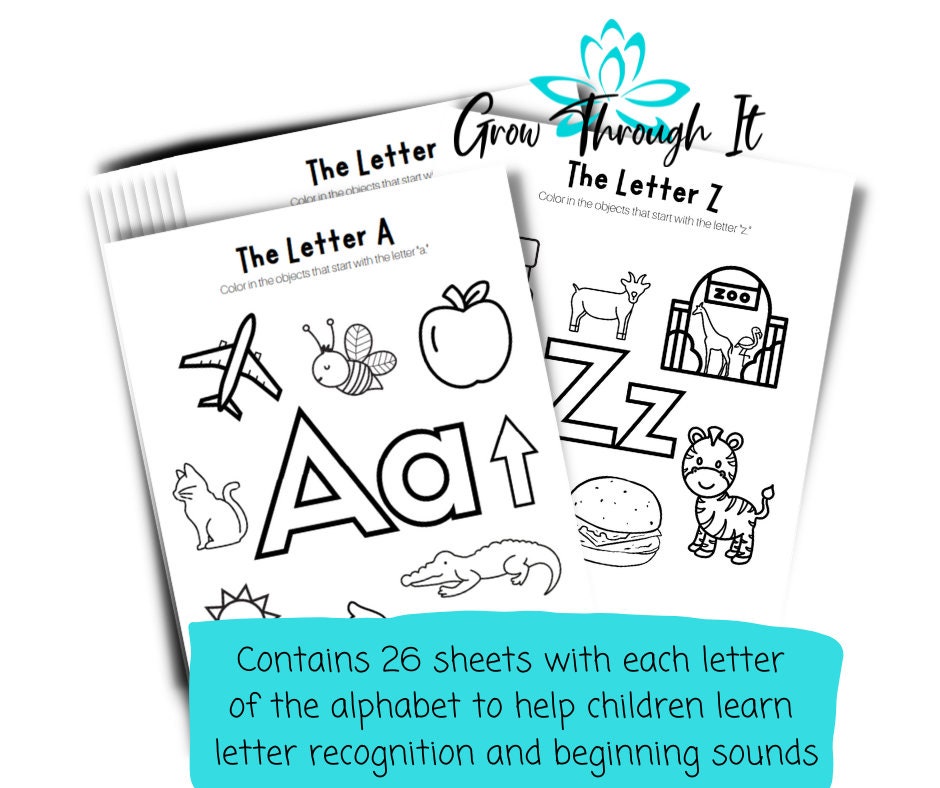 Preschool Letters of the Week Alphabet Curriculum - Etsy Australia