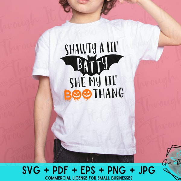 Lil Boo Thing Svg - Etsy