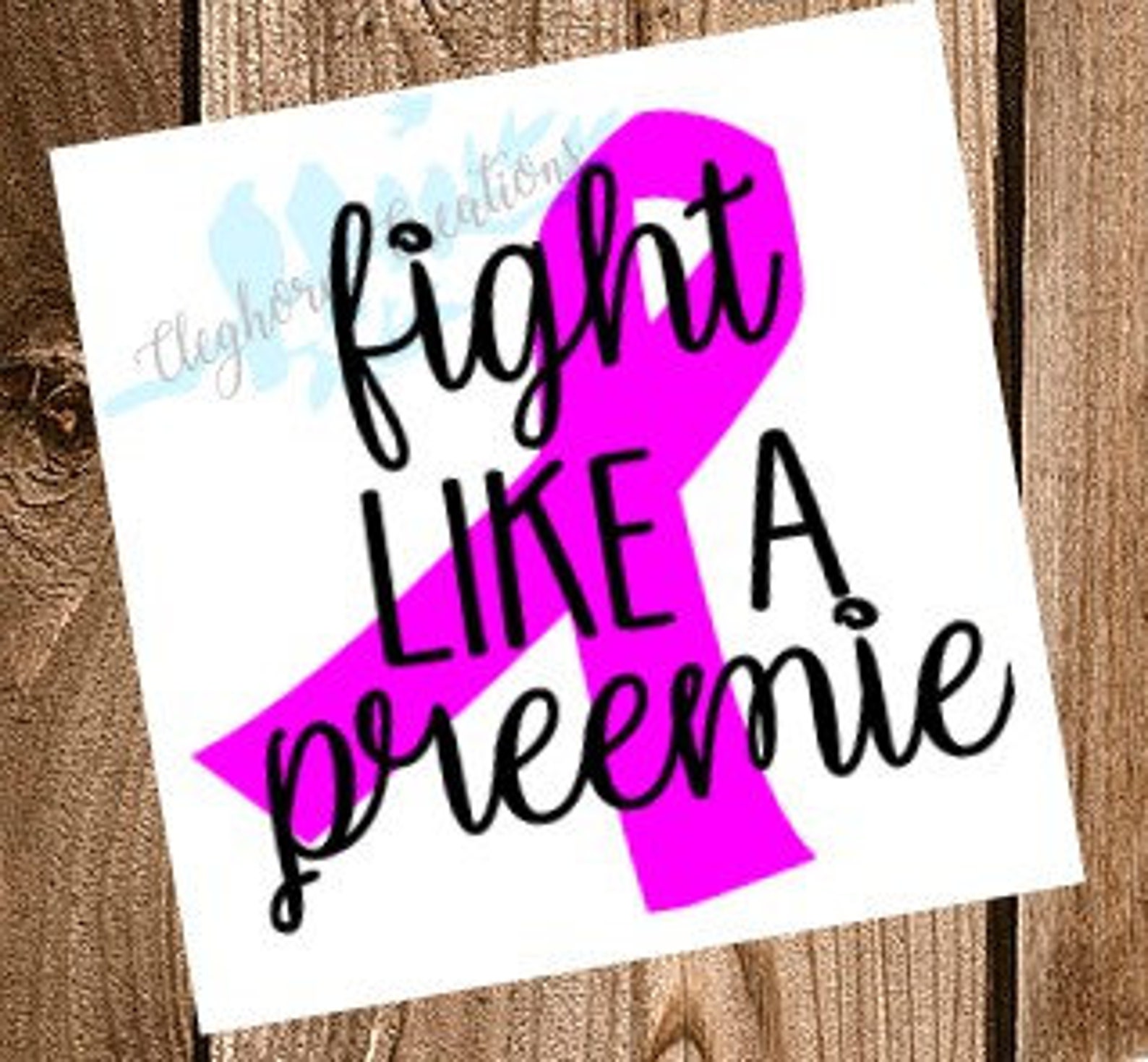 Fight Like a Preemie Bundle SVG SVG Cut File Circut | Etsy