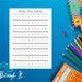 Preschool Write Your Name- Alphabet Curriculum Worksheets- Printable ...