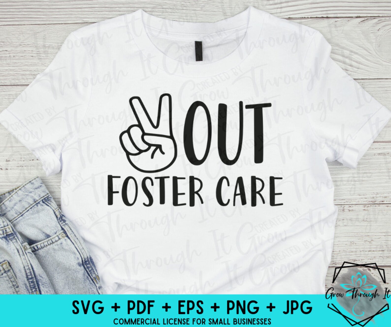 Adoption SVG Peace Out Foster Care Foster to Adopt Adoption Day SVG ...