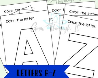 Preschool Letters of the Week Alphabet Curriculum Worksheets Printable ...