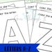 Preschool Alphabet Worksheets: Letters A-Z Learning Activities (PDF) - Etsy