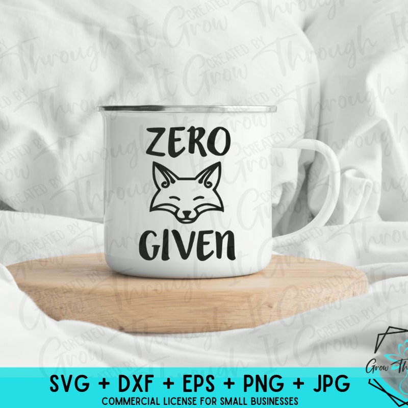 Zero Fox Given - Etsy