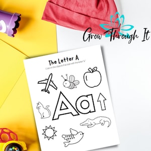 Preschool Letters of the Week Alphabet Curriculum Worksheets Printable ...