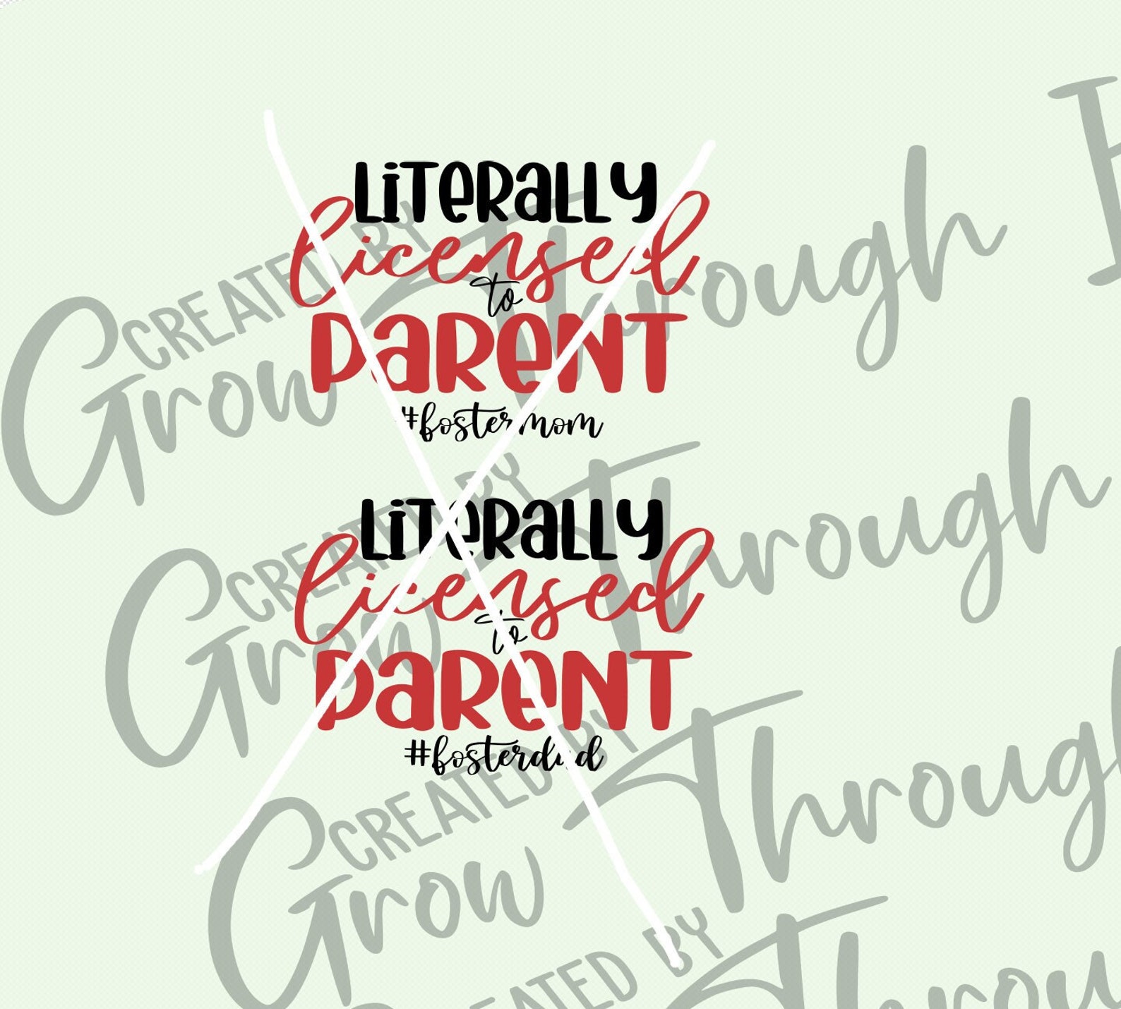 Foster Care SVG Literally Licensed to Parent Foster to - Etsy