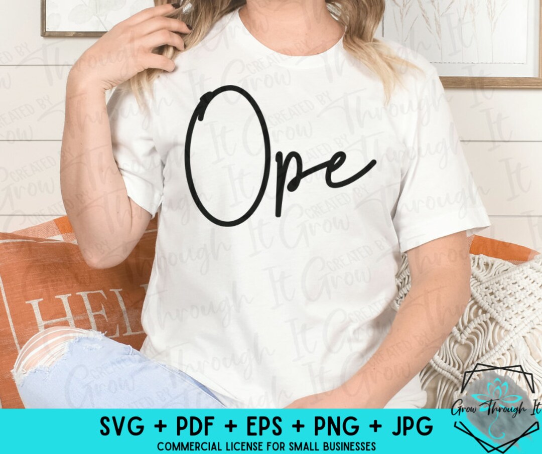 Midwest Humor - Ope - Midwestern Tshirt - Ope Lemme Just Sneak Past Ya ...