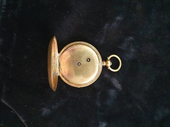 Rare Vintage Brass Pocket Watch, all Complete opens a… - Gem