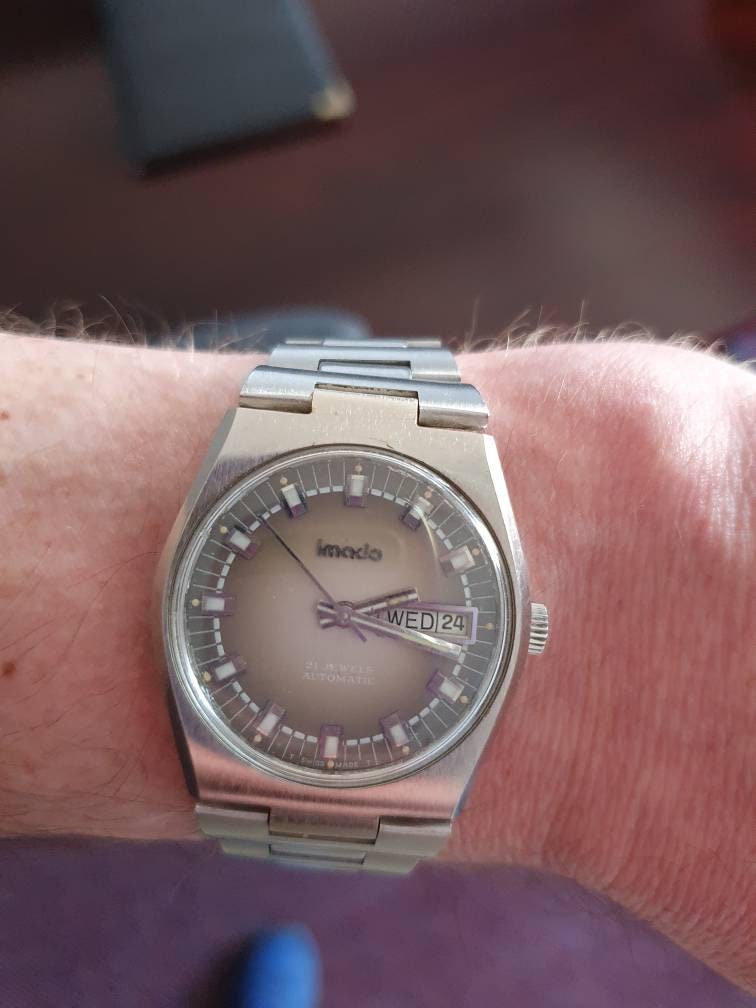 Rare Vintage Imado Automatic Watch From the 70s or 80s. 21 | Etsy