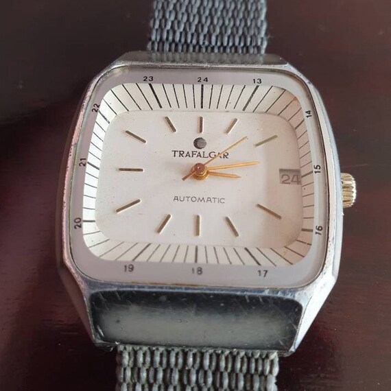 Vintage Trafalgar Automatic Time & Date watch. Retro … - Gem