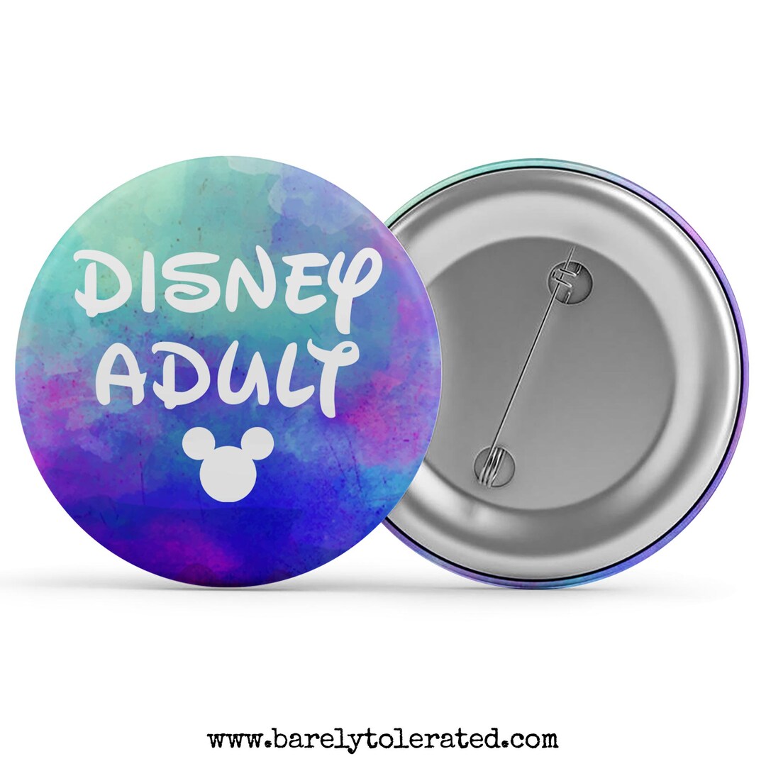 Disney Adult Badge / Magnet / Keyring - Etsy