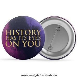 Hamilton Inspired History Has Its Eyes on You - Etsy