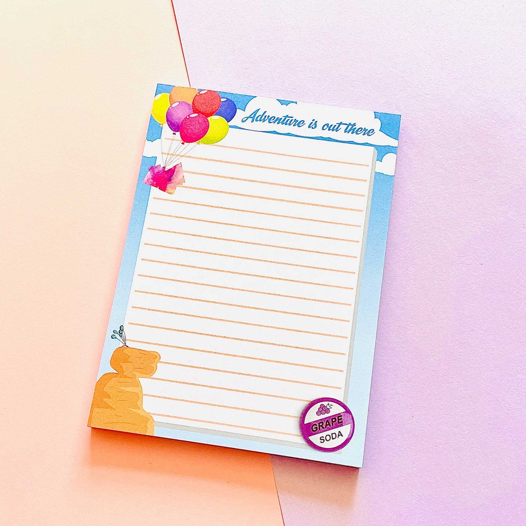 A6 Notepad Adventure is Out There | Disney Inspired Notepad | Disney ...