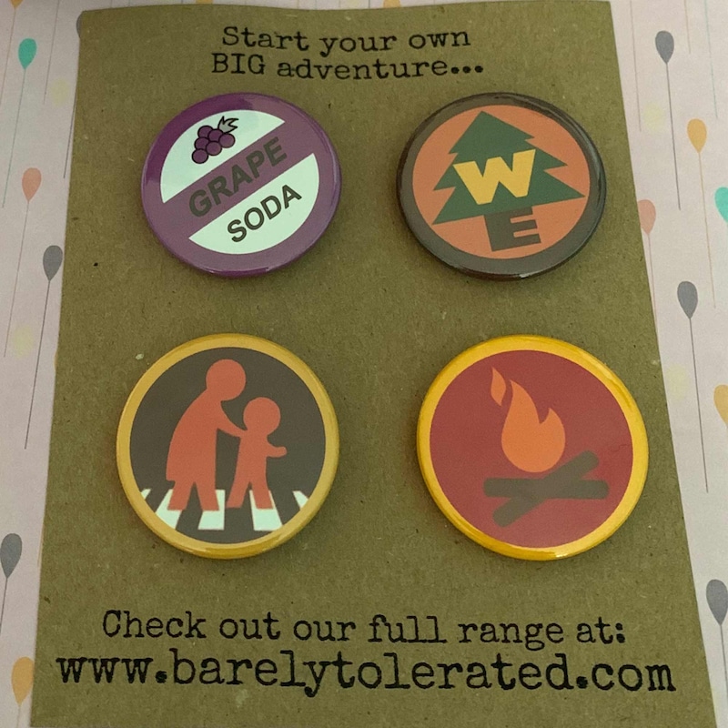 Campfire Badge - Etsy