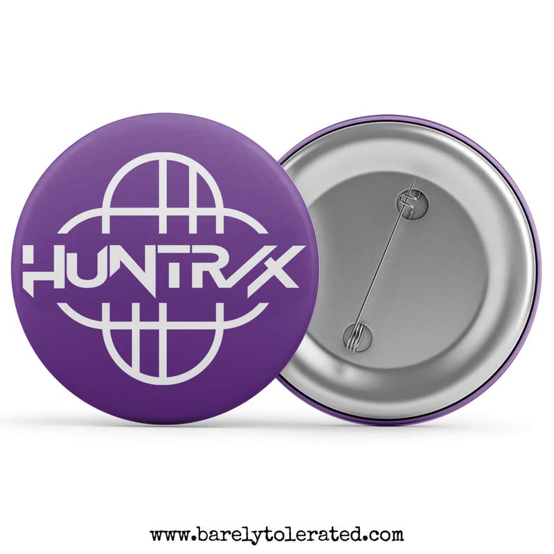 Huntrix Pin Badge - Etsy UK