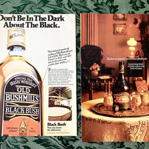 Irish Alcohol Drink Advertisements Multi Pack 1950s/90s 6 - Etsy
