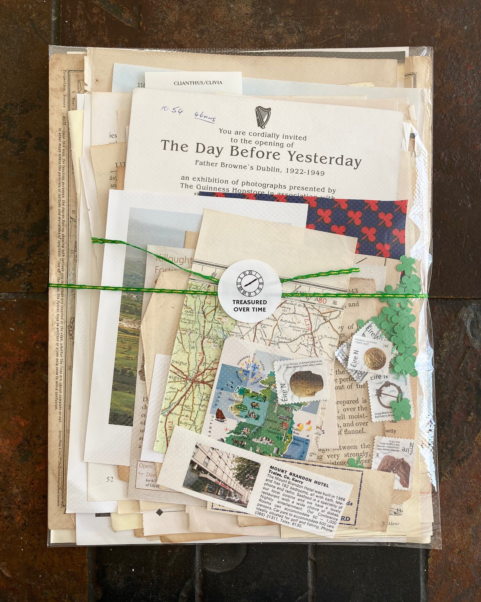 Ireland Paper Pack, 70+ Irish Vintage Ephemera and Pictures for ...