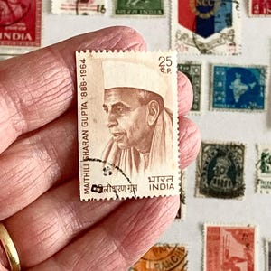 30 India Postage Stamps #1, What You See is What You Get! - Etsy