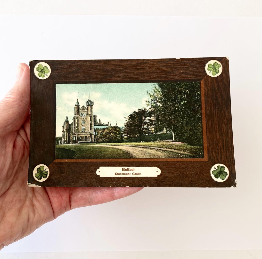 Antique Belfast Northern Ireland Postcard - Stormount Castle - Etsy