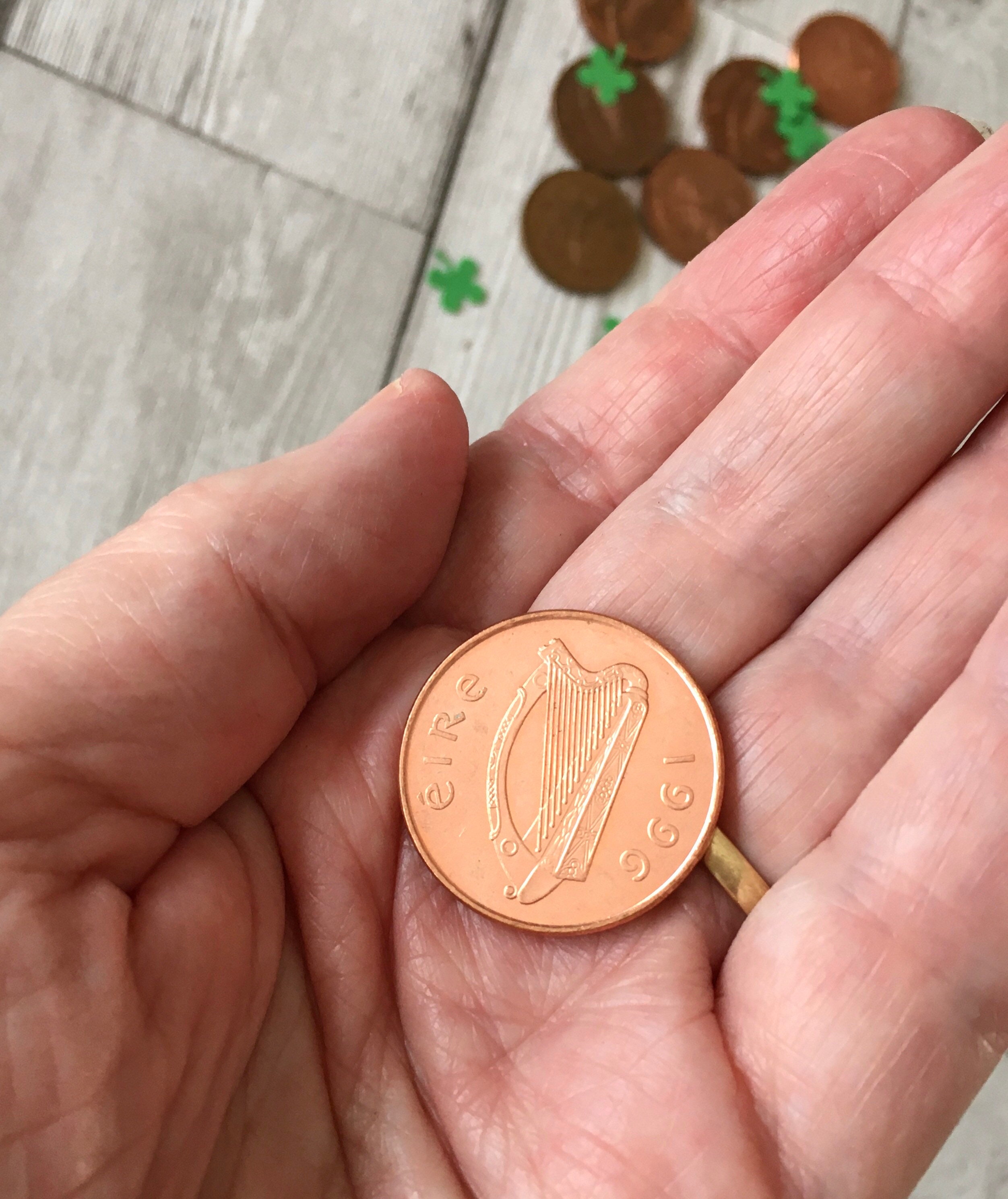 Irish Coins Pack 9 Celtic Design 2p Penny Coins From Ireland - Etsy Ireland