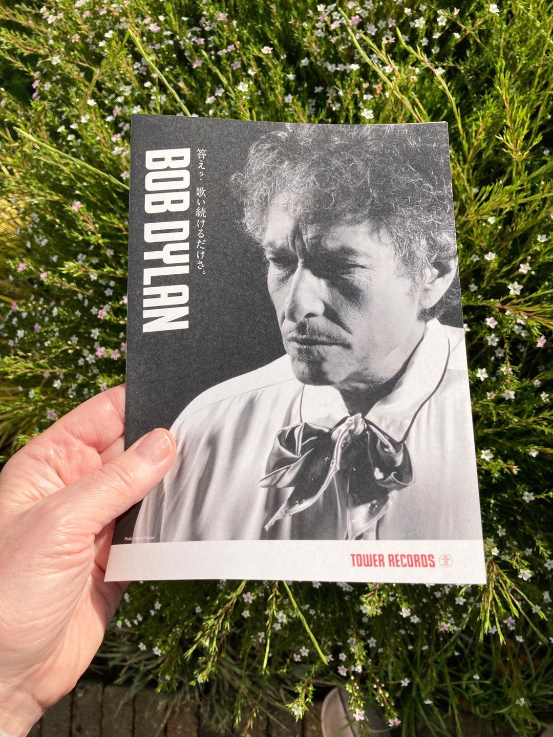 2017 Bob Dylan "triplicate" Promotional Flyer – Tower Records Japan ...