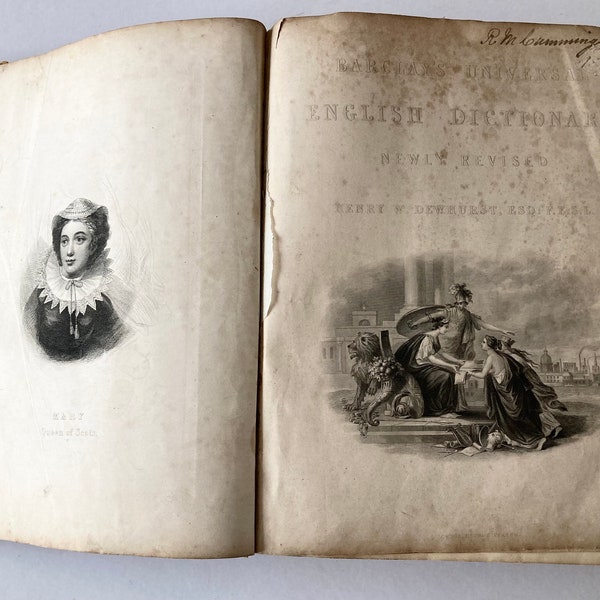 Antique Dictionary - Etsy