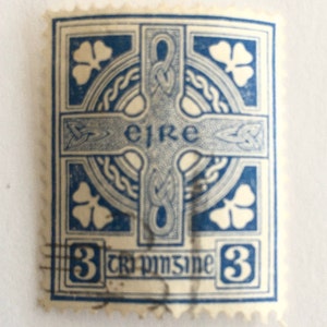 24 Vintage Irish Postage Stamps, 6 Designs to Choose From - Etsy
