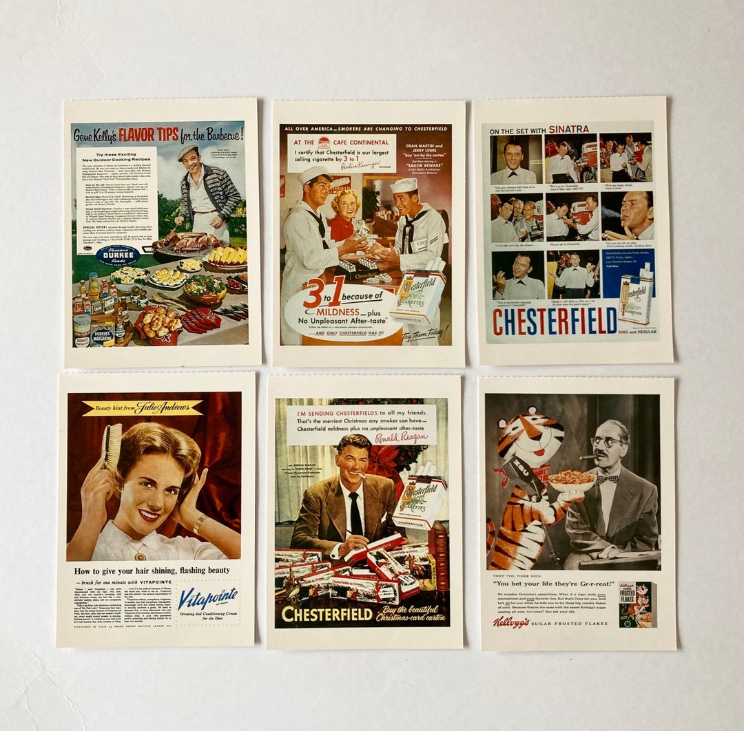 Hollywood Movie Star Advertising Postcards - Etsy Australia