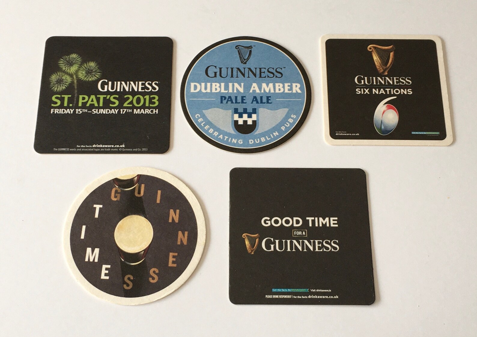 Guinness Memorabilia Guinness Playing Cards Beer Mats - Etsy