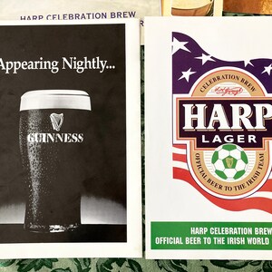 Irish Alcohol Drink Advertisements Multi Pack 1950s/90s 6 - Etsy